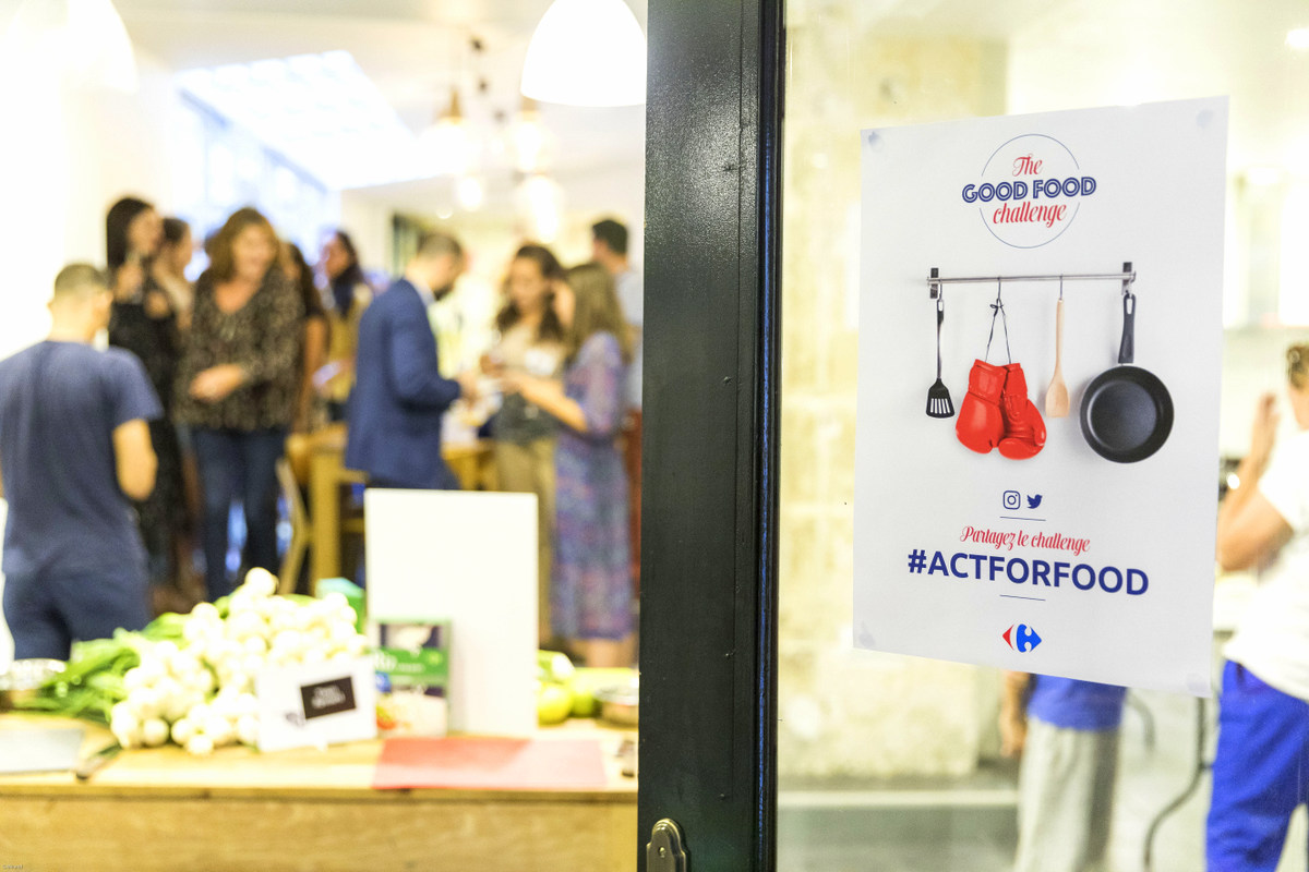 The good food challenge : une soirée en cuisine avec Carrefour - Le ...