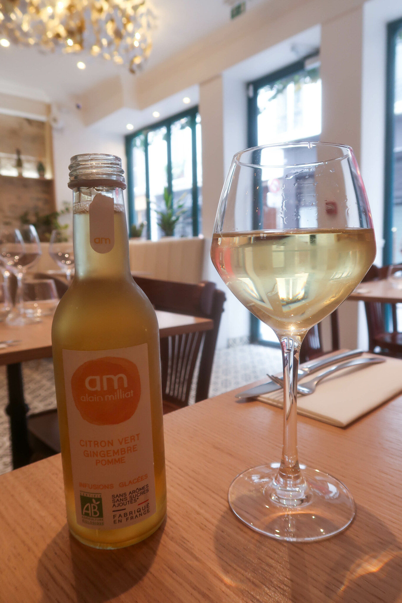 Notre déjeuner chez Bonnard, restaurant bistronomique végétarien ...
