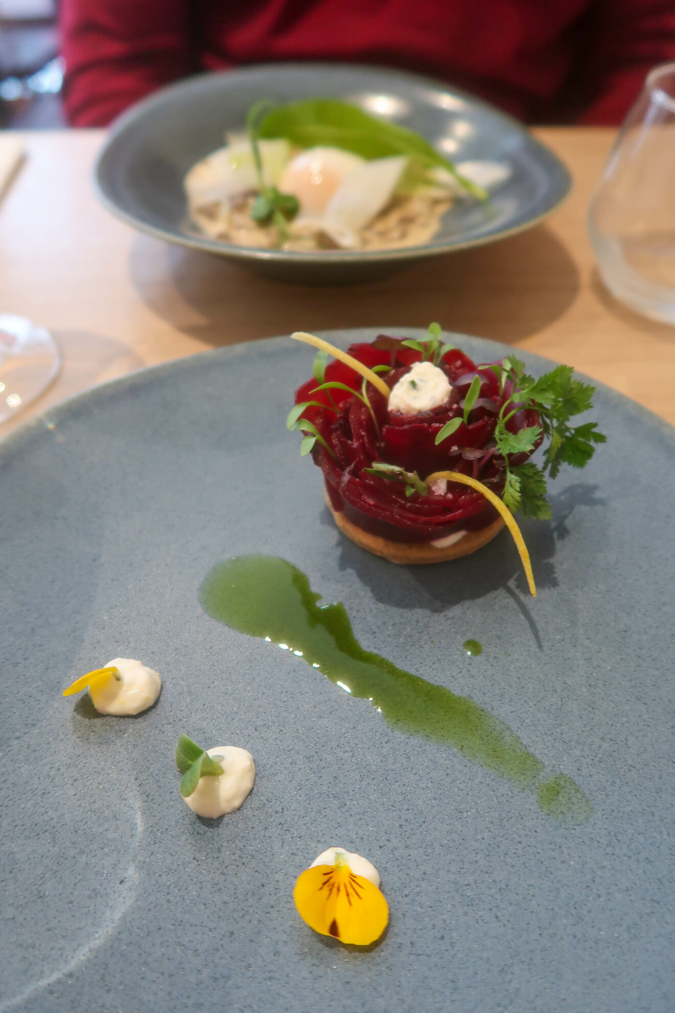 Notre déjeuner chez Bonnard, restaurant bistronomique végétarien ...